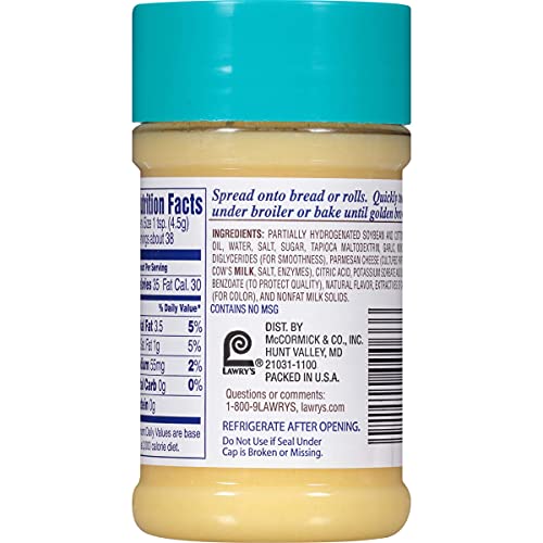 Lawry's Garlic Spread 6 oz.