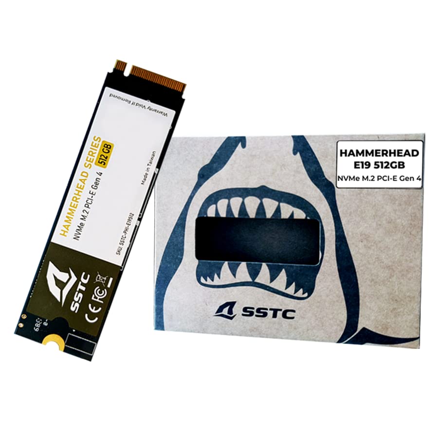 SSTC Hammerhead E19-512GB M2 Gen 4x4 Internal SSD (SSTC-PHI-E19512)