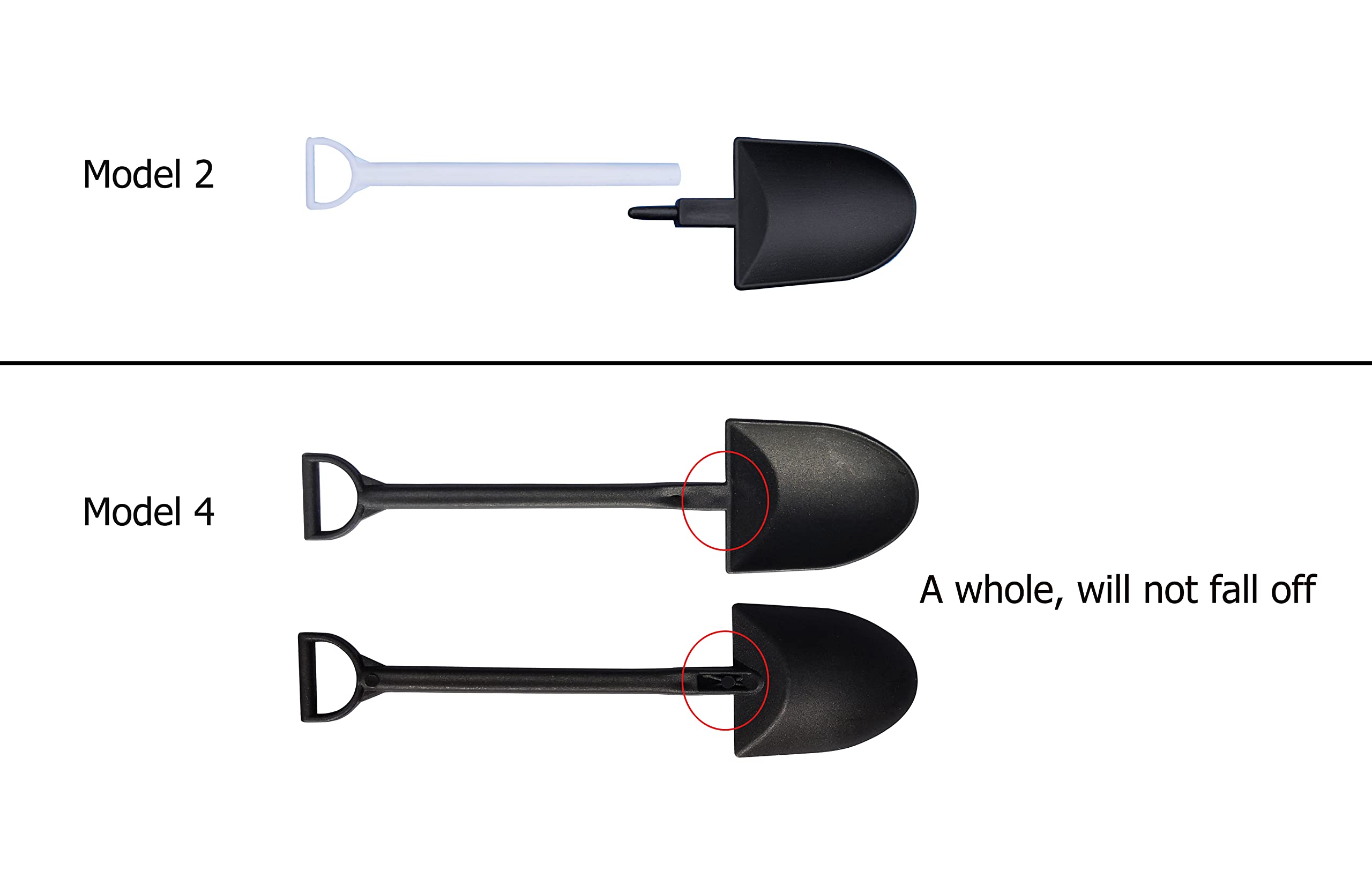 OaaXbbECco Novelty Mini Shovel Shape Spoons Cute Disposable Plastic Dessert Spoons
