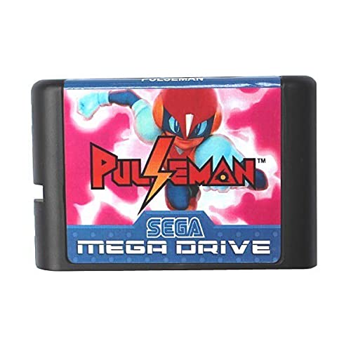 Retro Game Pulseman (Pulse Man) 16 bit MD Game Card For Sega Mega Drive For Genesis (PAL-J)