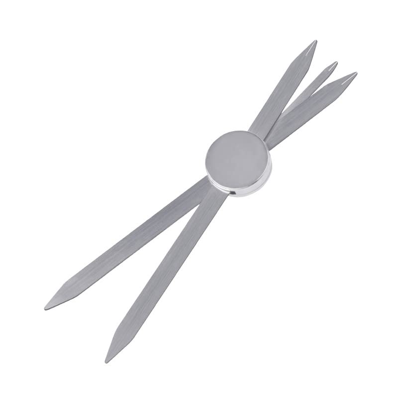 Microblading Compass Ruler Eyebrow Positioning Balance Tattoo Golden Ratio Ruler Measurement Stencil Tools (Black)