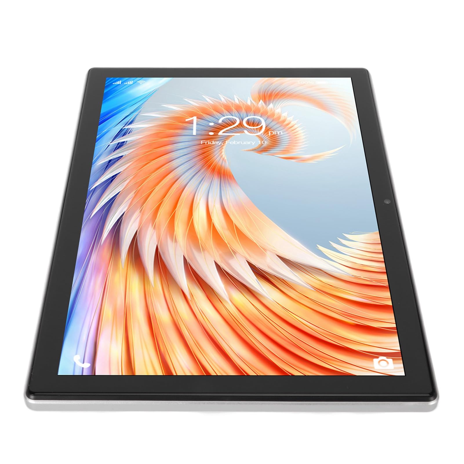 MAVIS LAVEN Tablet PC, 4G Unlocked 10.1 Inch Tablet Octa Core 100‑240V 5.0 for School (US Plug)