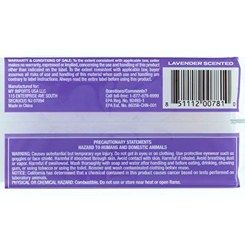 Moth Shield 4 Pk Closet Block Lavender Scented