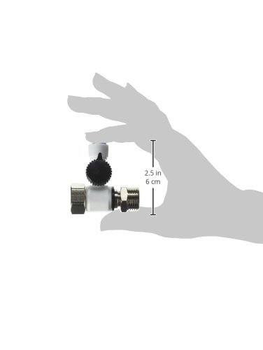 iSpring AFW43 Water Systems Feed Water Adapter, Fits 1/2" NPT and 3/8" COMP, Cold Water Supply Valve