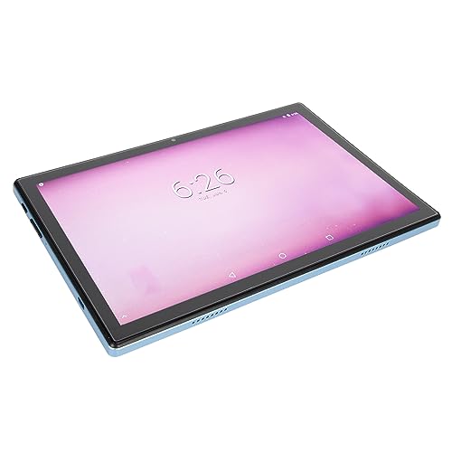 MAVIS LAVEN 10.1 Inch 2 in 1 Tablet Front 8MP Dual SIM Dual Standby Tablet PC 8GB RAM 256 ROM 100-240V Blue for Android 12 Learn Work (US Plug)