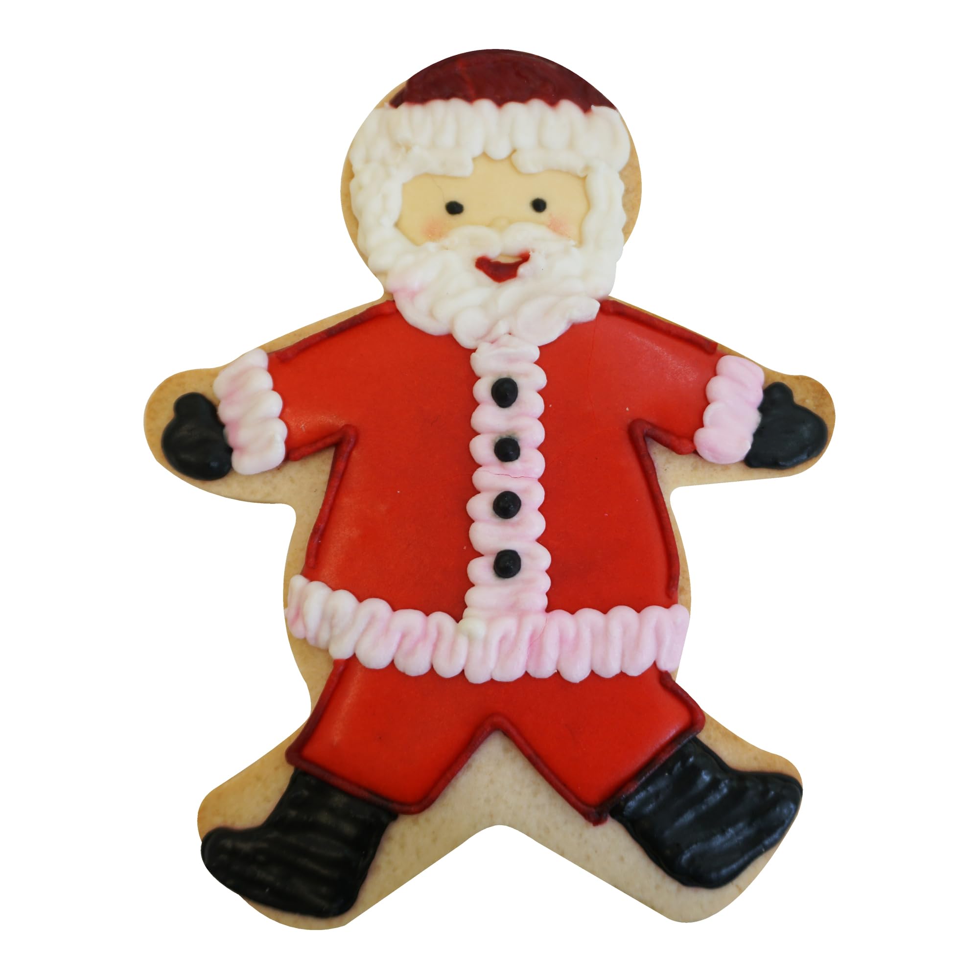 R&M International Gingerbread Boy Cookie Cutter, 8", Silver