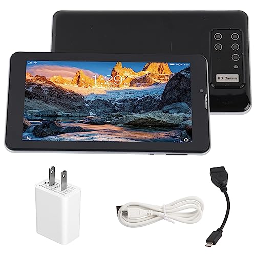 MAVIS LAVEN HD Tablet, 32GB Tablet 7 Inch IPS 4GB 32GB Octa Core Dual SIM Dual Standby 1200x1920 for Work (US Plug)