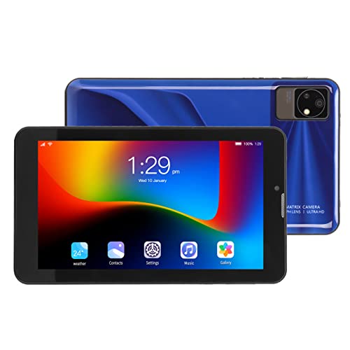 MAVIS LAVEN Octa Core Tablet, 100‑240V 7 Inch Tablet 7 Inch IPS 4GB 32GB Octa Core for Travel (US Plug)