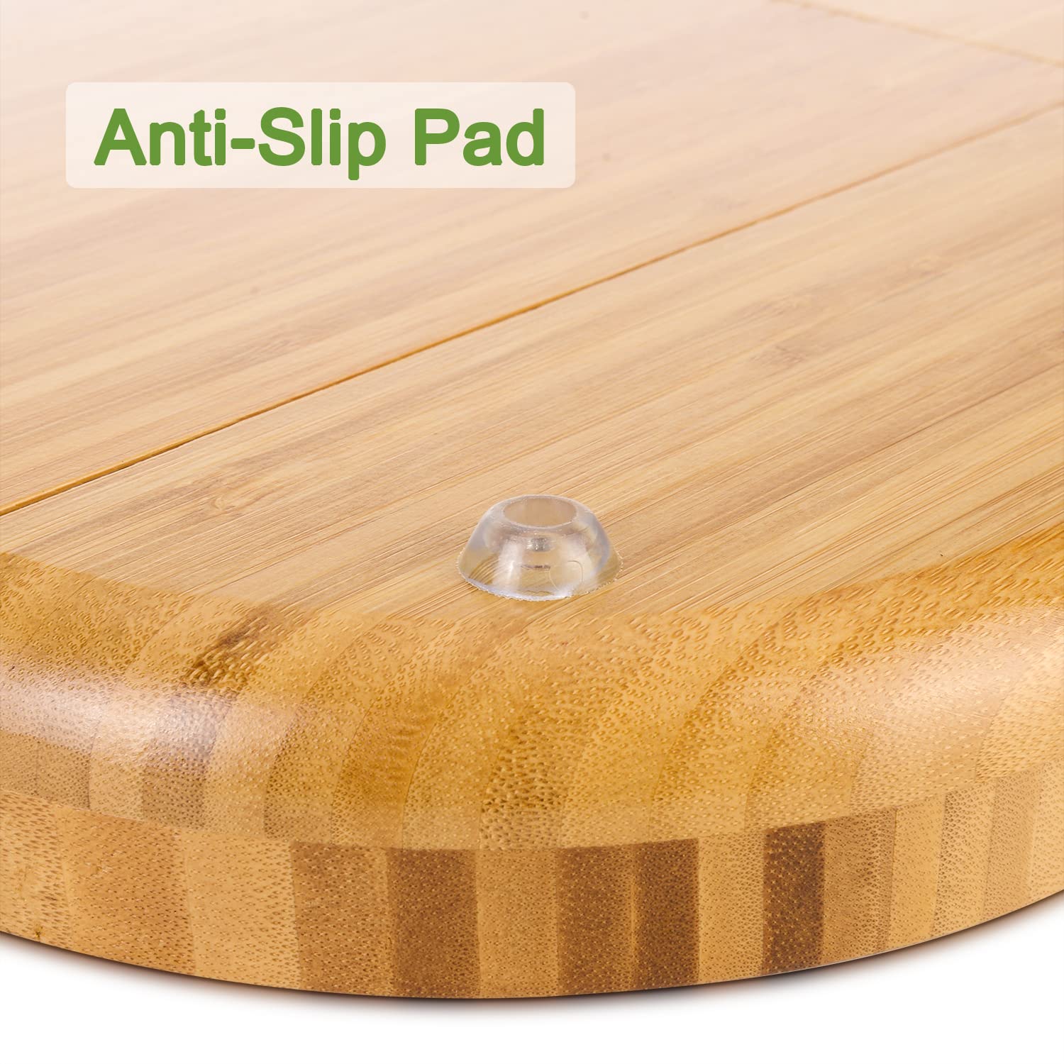 MH Zone Bamboo Cheese Board Set Charcuterie Board Cheese Plate Cheese Tray with Integrated Drawer, 4 Stainless Steel Knife and 4 Fork, for Family, Friend or Lover