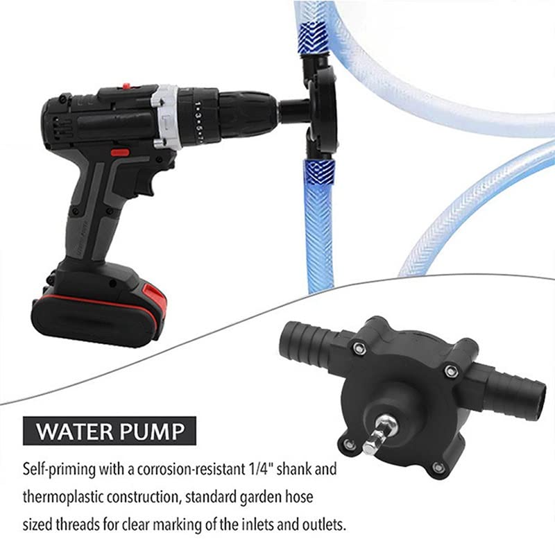 PAVTEC Automatic Boat Bilge Pump Household Portable Electric Drill Pump Diesel Oil Fluid Water Pump Portable