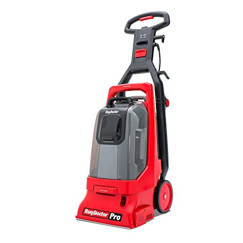 Rug Doctor Pro Deep Commercial Carpet Cleaning Machine with Motorized Upholstery Tool, Large Red Commercial Grade Carpet Cleaner, Includes 48 oz. of Oxy Cleaning Solution