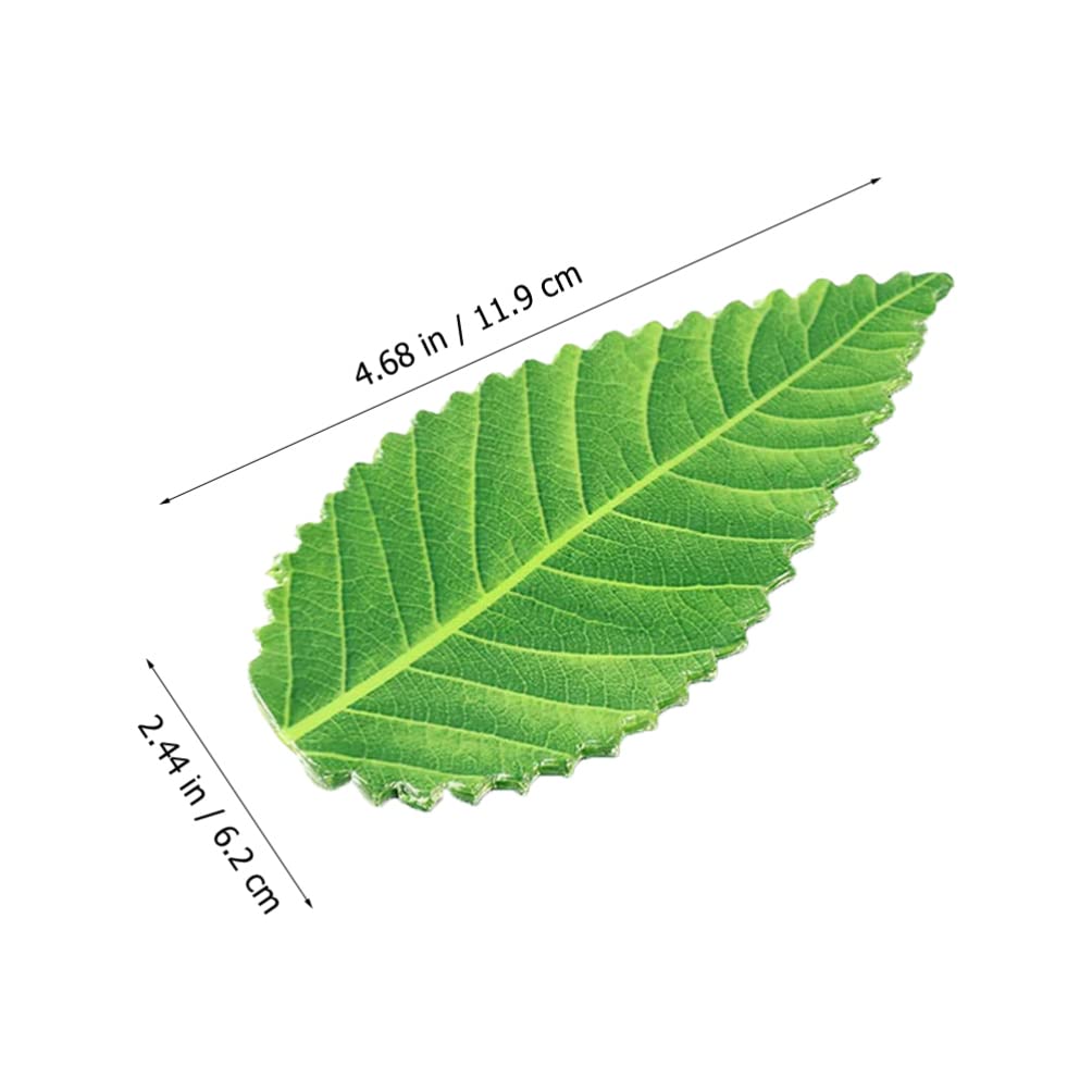Operitacx 200pcs Artificial Leaf Sushi Plate Decoration Fake Green Leaves Sashimi Serving Tray Sushi Dish Platter Ornaments for Japanese Restaurant Decor