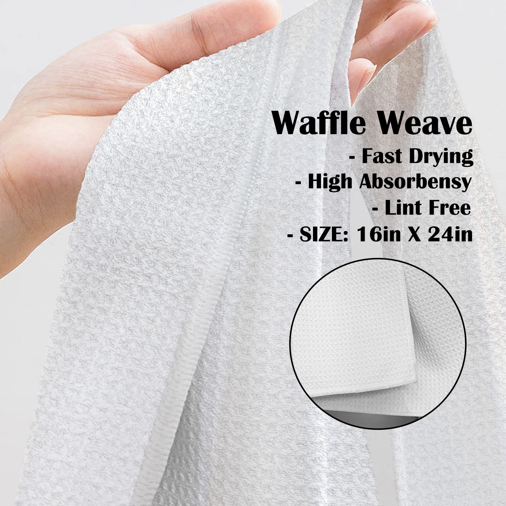 OHSUL Love is Staying Together After Trying to Park The Camper Highly Absorbent Kitchen Towels Dish Towels,Camping Hand Towels Tea Towel for Bathroom Kitchen Decor,Valentineās Day Wedding Gifts