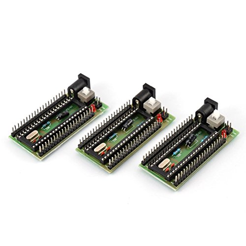 Qtqgoitem Office YS 51 Smallest Single Chip Development Board STC Minimum System Green 3 PCS (model: 87f 633 406 016 095)
