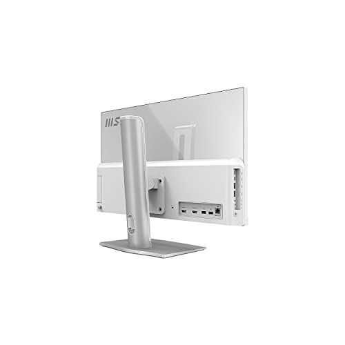 MSI Modern AM242TP AIO Desktop, 23.8" FHD Touchscreen, Intel Core i5-1135G7, 8GB Memory, 256GB SSD, WiFi 6, BT 5.1, FHD Webcam, White, Windows 11 Home (11M-875US)