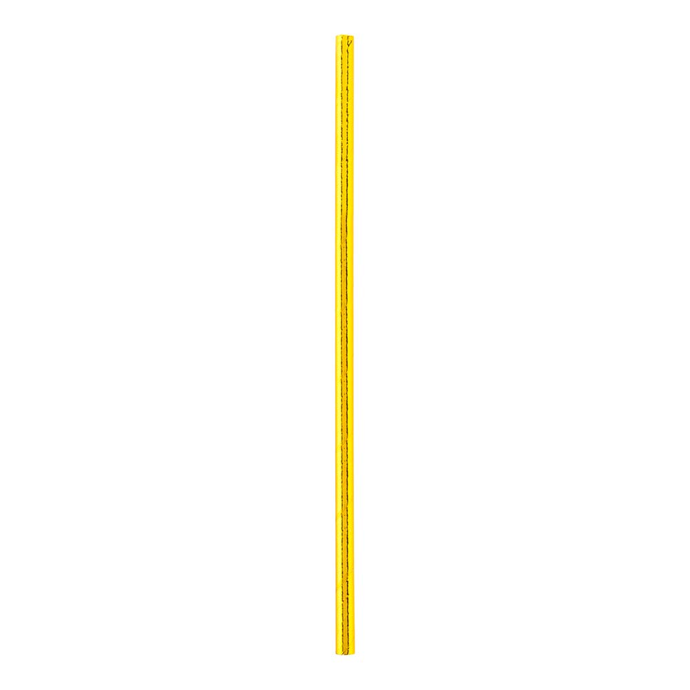 Restaurantware Metallic Gold Paper Straw - Biodegradable, 6mm - 7 3/4" - 25 count box