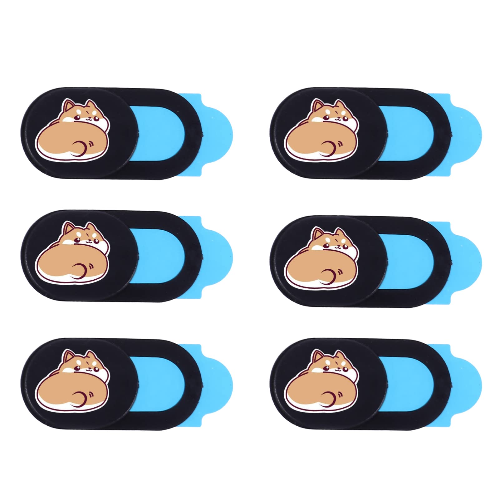 SOLUSTRE 12 pcs Camera Cover tableta con pantalla tabletd Webcam Cover Camera Privacy Cover Tablet Laptop Tablet para niños Laptop Camera Blocker abs Anti Peeping Protective Cover