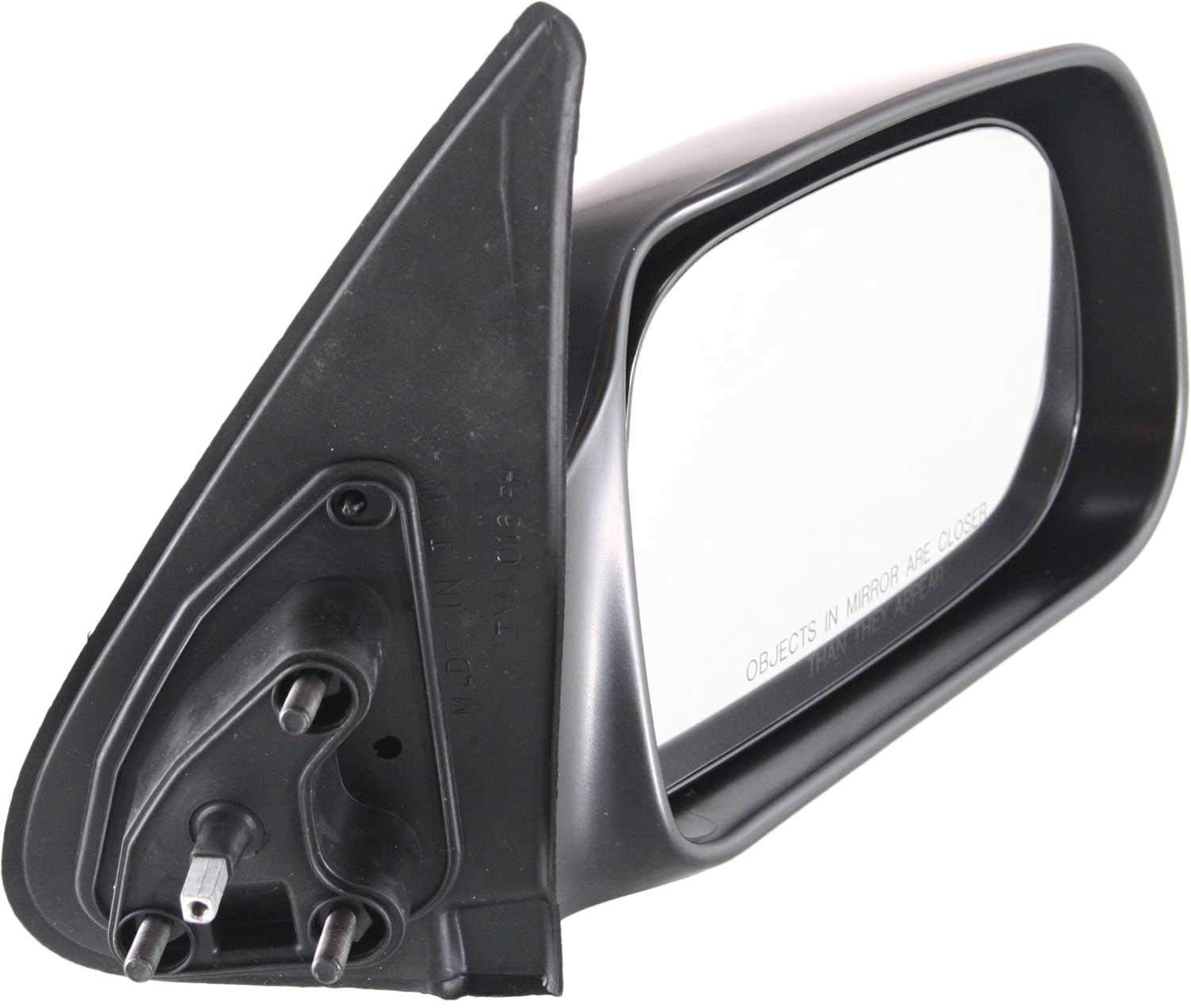 Kool Vue Left & Right Manual Remote (Lever Control) Door Mirrors Compatible With Toyota Tacoma 2000-2004 Paintable Pair
