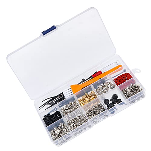 SOLUSTRE 3sets Standoffs Re Tool Accessory Spacer Accessories Fan Kit Hard Bolt Cable Assortment Graphics Case Screws Screw Motherboard Chassis Washer Drive Gasket Assorted Tie DIY