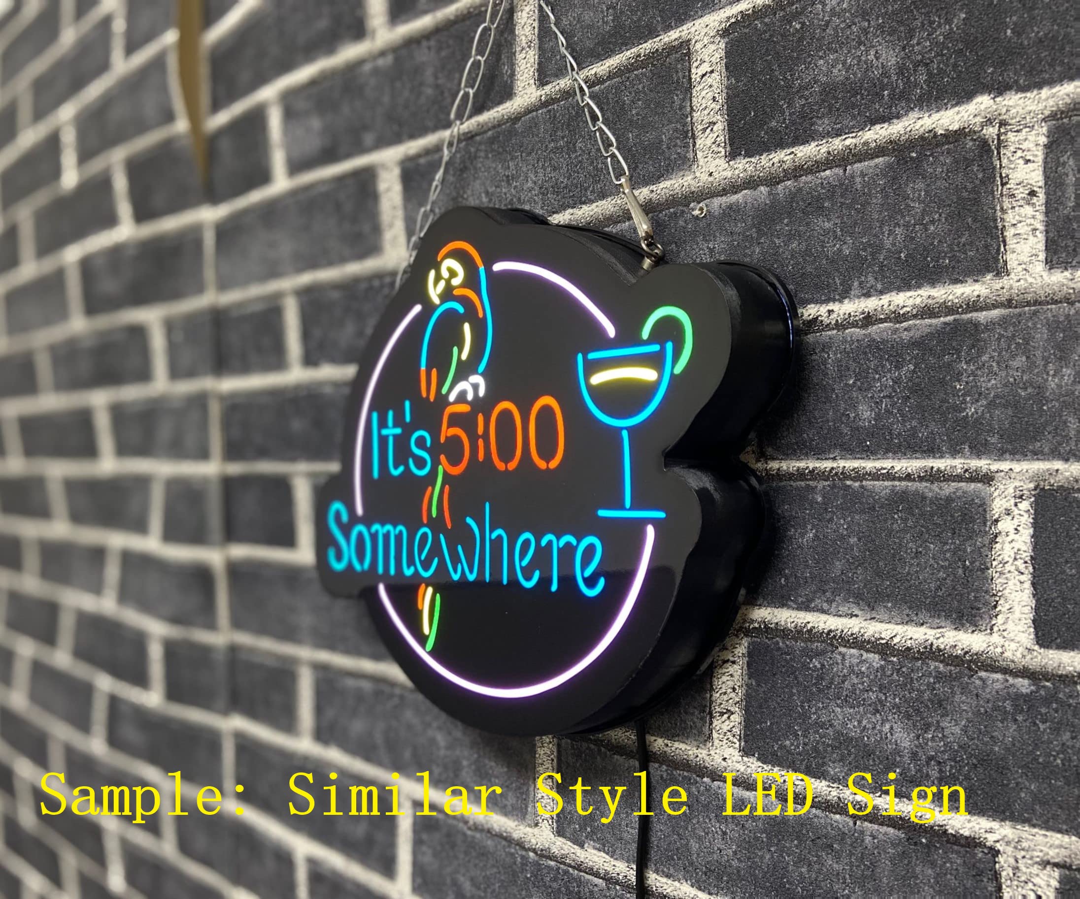 Queen Sense 10" Vivid Miller Lites Beer LED Sign Light Lamp Cute Bright Neon Wall Decor NST029