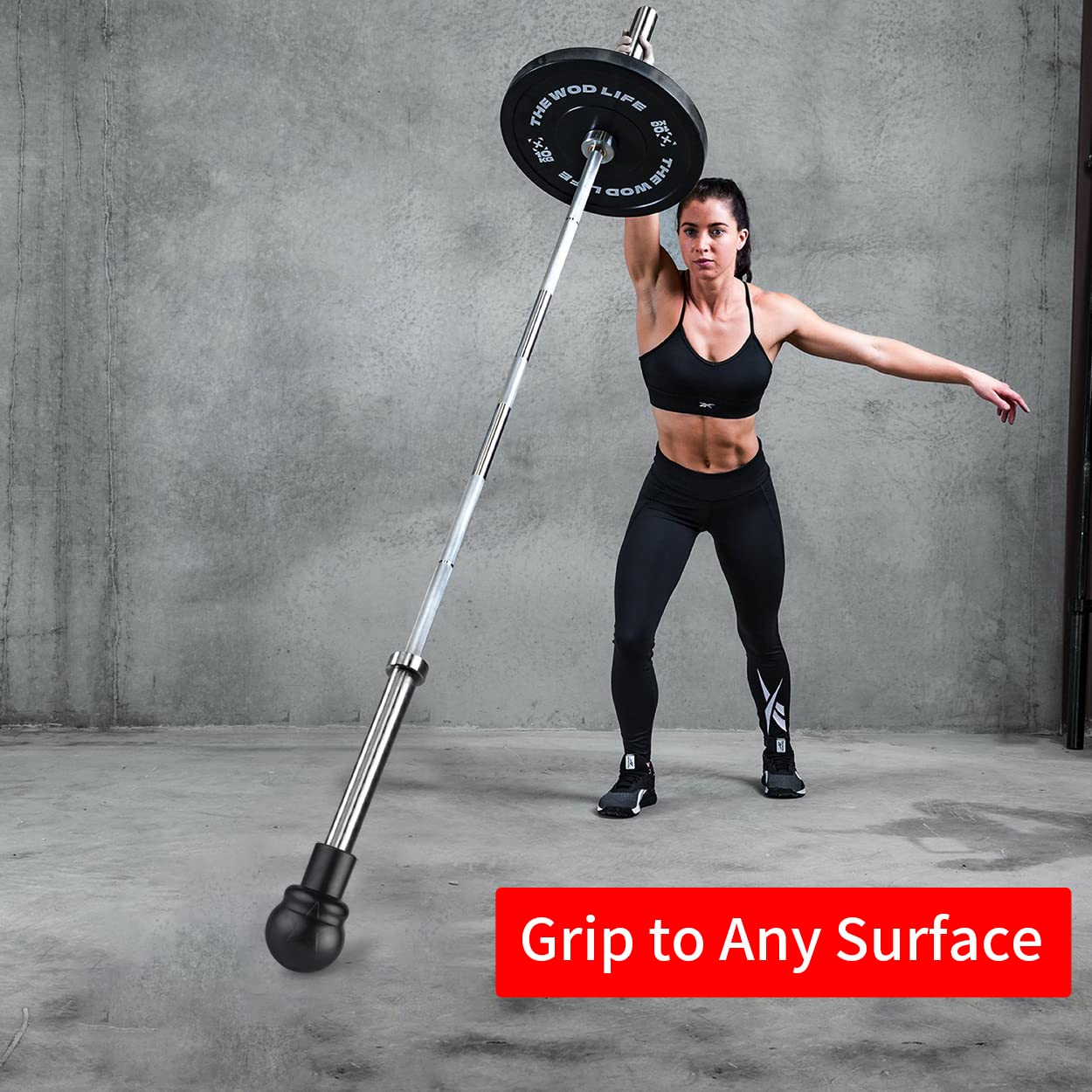 Landmine Attachment for Barbell by SEWD β Portable 2β Olympic Barbell Landmine Exercise Base for Presses, T Bar Row, Rotation, Split Squats and Home Gym Workouts