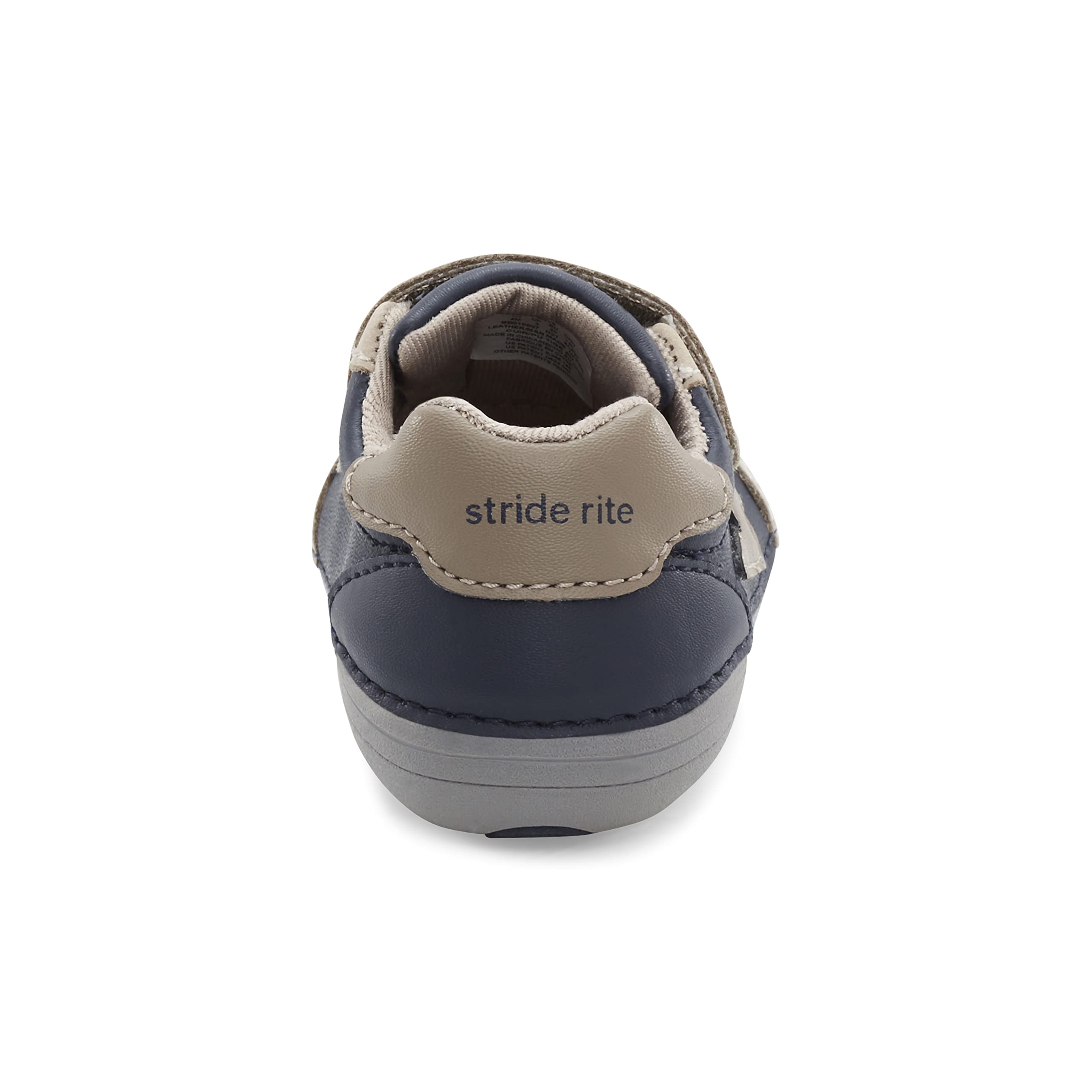 Stride Rite Baby Boys SM Kennedy Sneaker, Navy, 5 Wide Infant