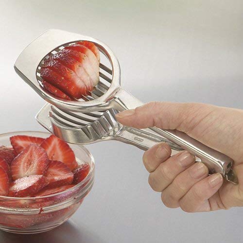 Norpro 5170 Mushroom/Egg Slicer, One Size, Cast Aluminum w/Stainless Steel Blades