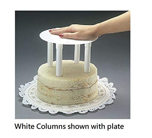 Oasis Supply, Coast SPS Single Plate Separator, Stacking System, Cake Columns (White, 7")