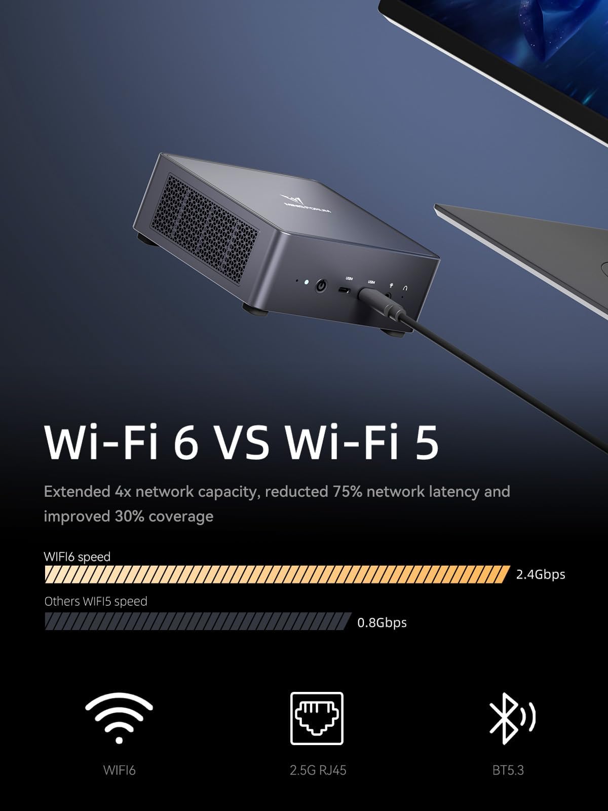 MINISFORUM DeskMini UM790 Pro Mini PC AMD Ryzen 9 7940HS Barebones Version Without RAM and SSD Personal Computer, AMD Radeon 780M Graphics, 2xHDMI(4K) 2xUSB4(DP|8K) Outputs