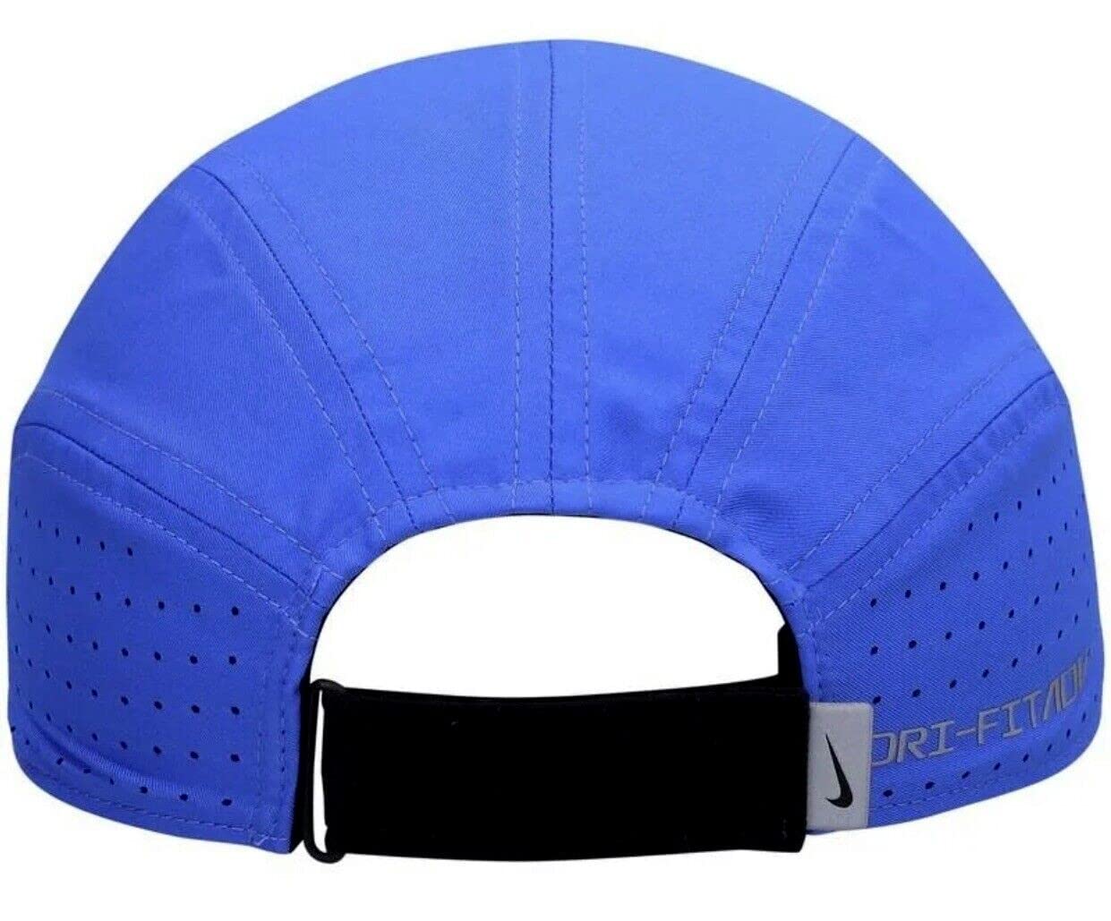 Nike Unisex AeroBill Featherlight Cap (Light Racer Blue/Silver, One Size)