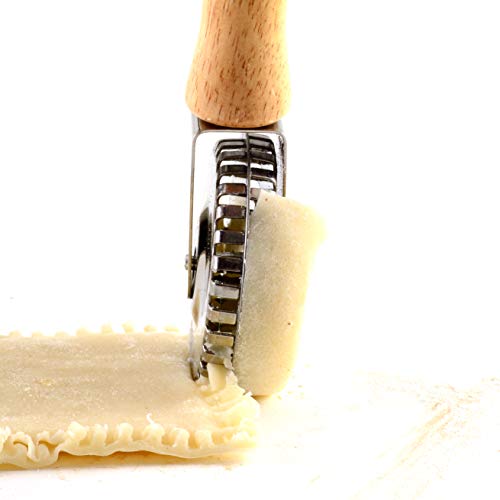 Norpro Stainless Steel Pastry Crimp-Cut-Seal, Metallic, 1 Count (Pack of 1)