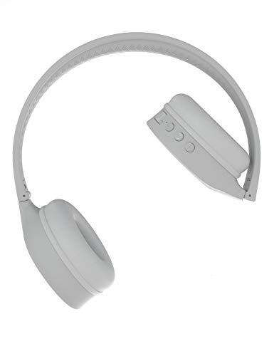 Kygo Life A4/300 | On-Ear Bluetooth Headphones, aptX® Codecs, Built-in Microphone, Memory Foam Ear Cushions, 16 Hours Playback (White)