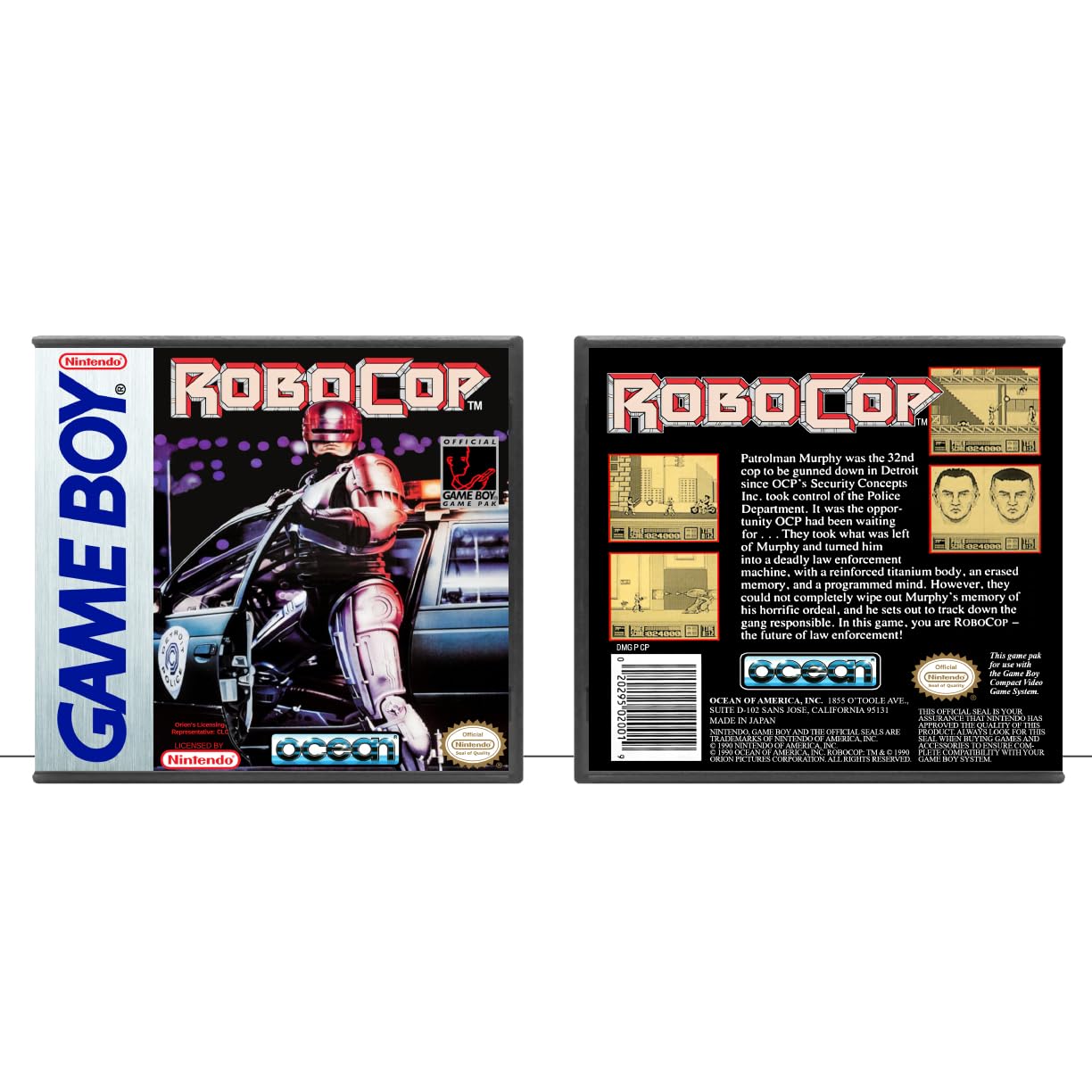 RoboCop | (GB) Game Boy - Game Case Only - No Game