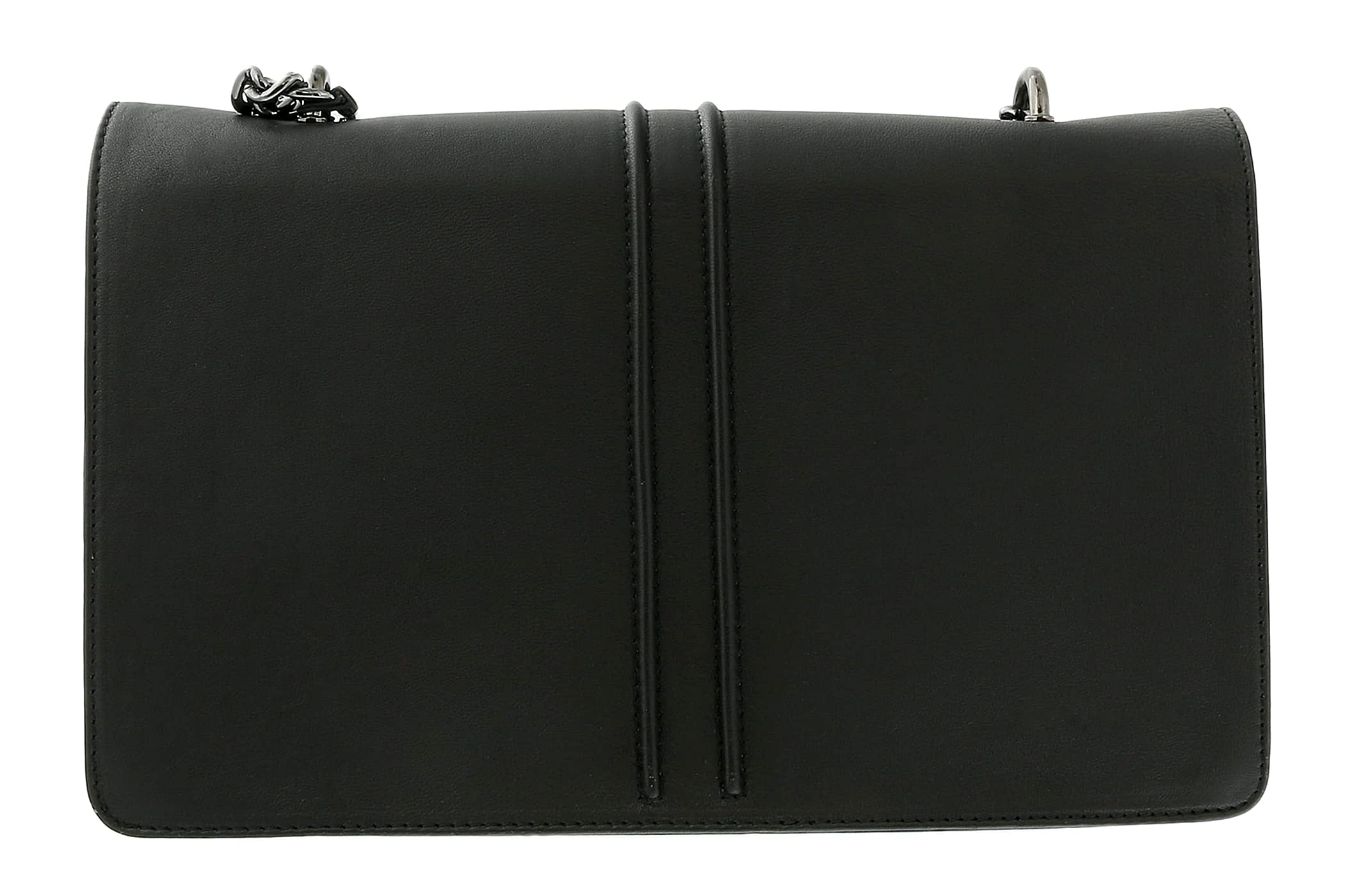Pierre Cardin Black Leather Medium Structured Shoulder Bag for womens