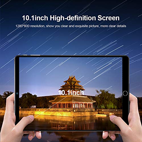 mewmewcat Tablet Computer, 10.1'' Metal Tablet with MT6592 Eight-core Processor 1280 * 800 Resolution 2GB+32GB Memory Support 2G/3G Calls Green+Black US Plug