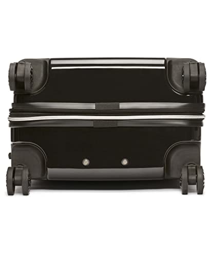 Karl Lagerfeld Paris Flowers 25" Upright Luggage, Black