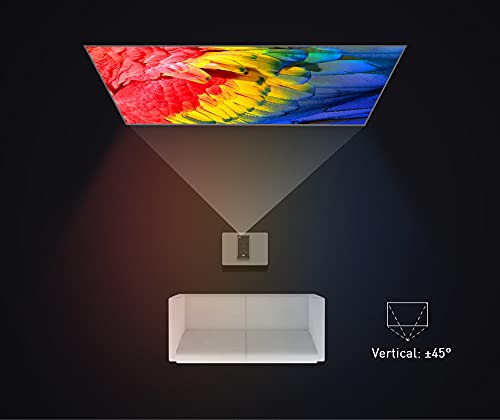 Mini Portable DLP Android Projector Support 4K Decoding WiFi Bluetooth Miracast Airplay Mobile Phone Outdoor Movie