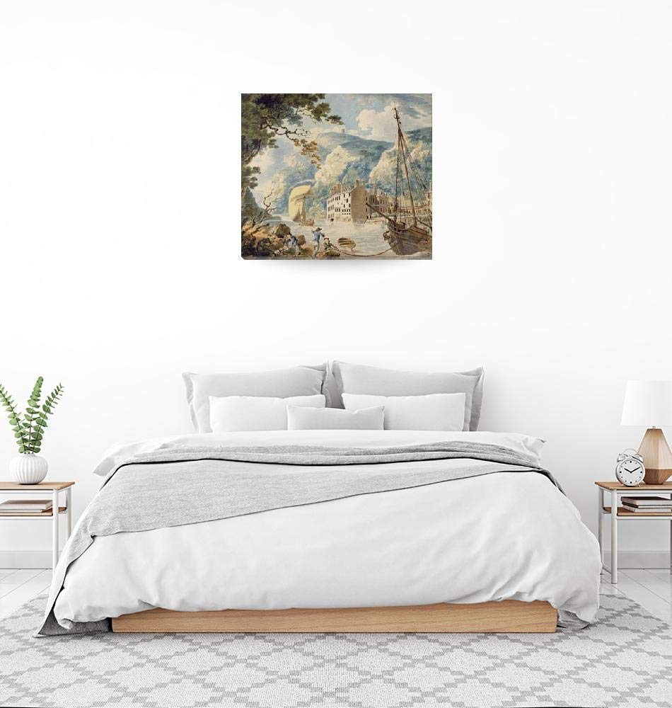 Imagekind Wall Art Print Entitled Avon Gorge and Bristol Hotwell by The Fine Art Masters | 13 x 11