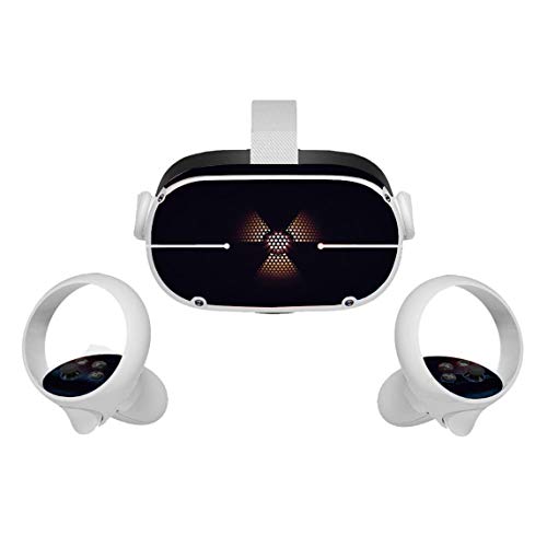 Radiation Cautions Oculus Quest 2 Skin VR 2 Skins Headsets and Controllers Sticker Protective Decal Accessories