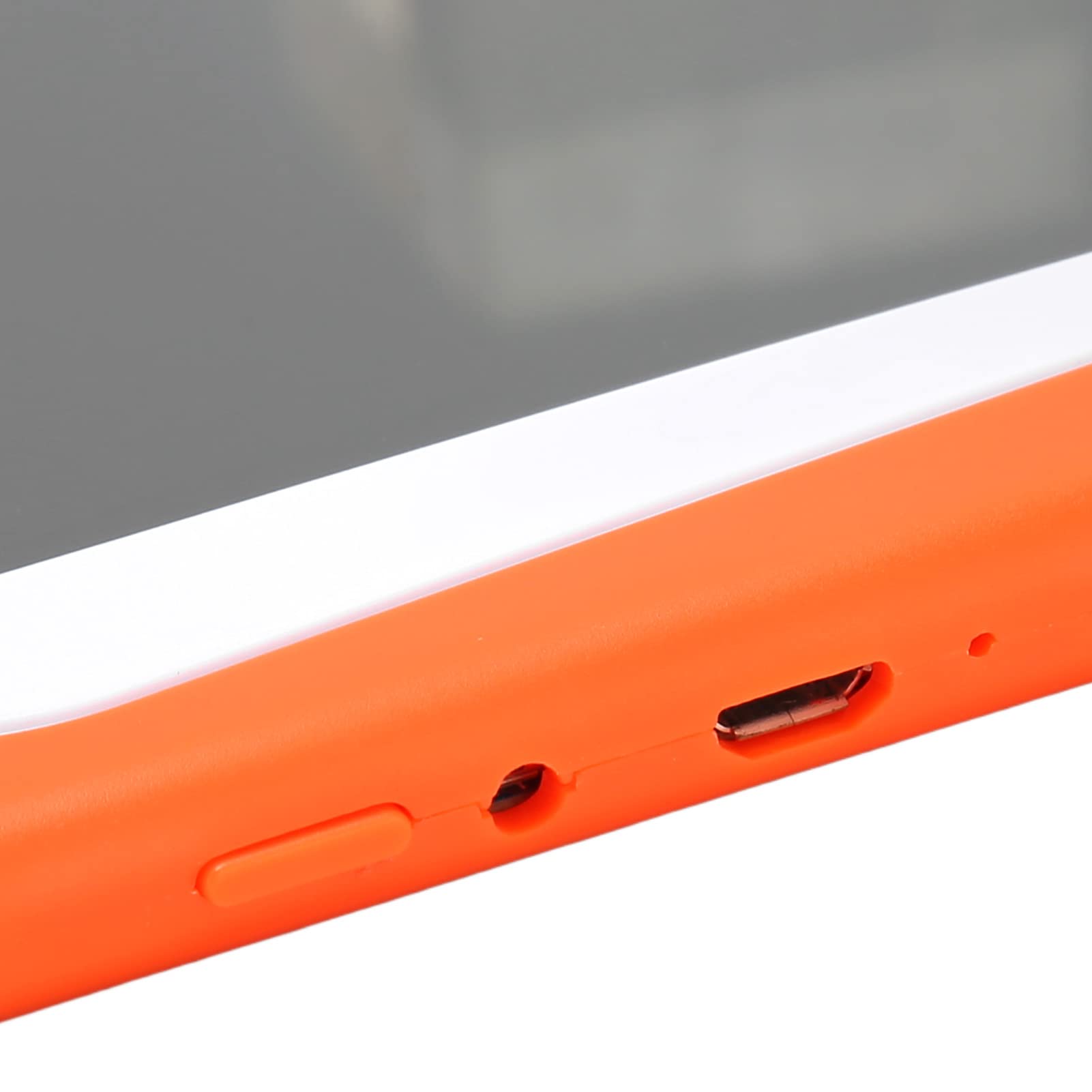 MAVIS LAVEN Tablet, 5G WiFi Long Battery Life Large Memory Kids Tablet 4 Core HD 1960x1080 7 Inch US Plug 100‑240V for Android 8.0 for Girls (Orange)