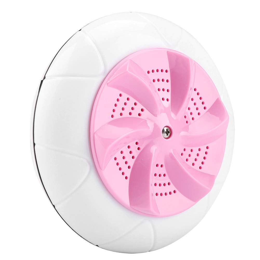 Milltrip Mini Washing Machine, Mini Ultrasonic Washing Machine USB Portable Washing Machine for Home, Travel, Business Trip, Apartment, Dorm (Pink)