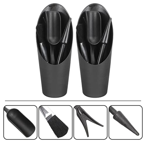 Plant Pot Bonsai Tools Bonsai Tools Bonsai Tools 4 Sets Garden Flower Planting Tools Garden Tool Set Hand Trowel Succulent Tools Gardening Pots Set Pots Set Pots Set Cleaning Tools