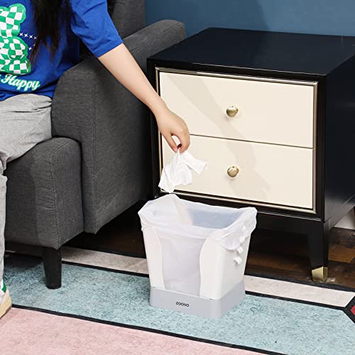 YCOCO Plastic Small Trash Can Wastebasket