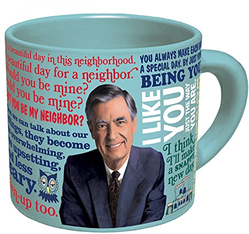 Mister Rogers Heat Changing Mug - Add Coffee or Tea and Mr. Rogers' Jacket Changes to His Sweater - Comes in a Fun Box