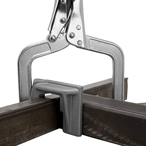 Strong Hand Tools JointMaster, 90 Degree, Angle Clamping Tool, Throat Depth: 3", Max Capacity: 1-1/4", OAL: 8-1/2", Single Hand T-Joint Clamp Tool, PL634