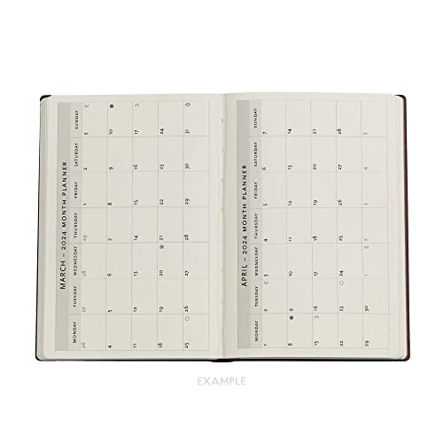 Paperblanks 18 Month Diaries 2023-2024 Terrene | Horizontal | Mini (95 × 140 mm)