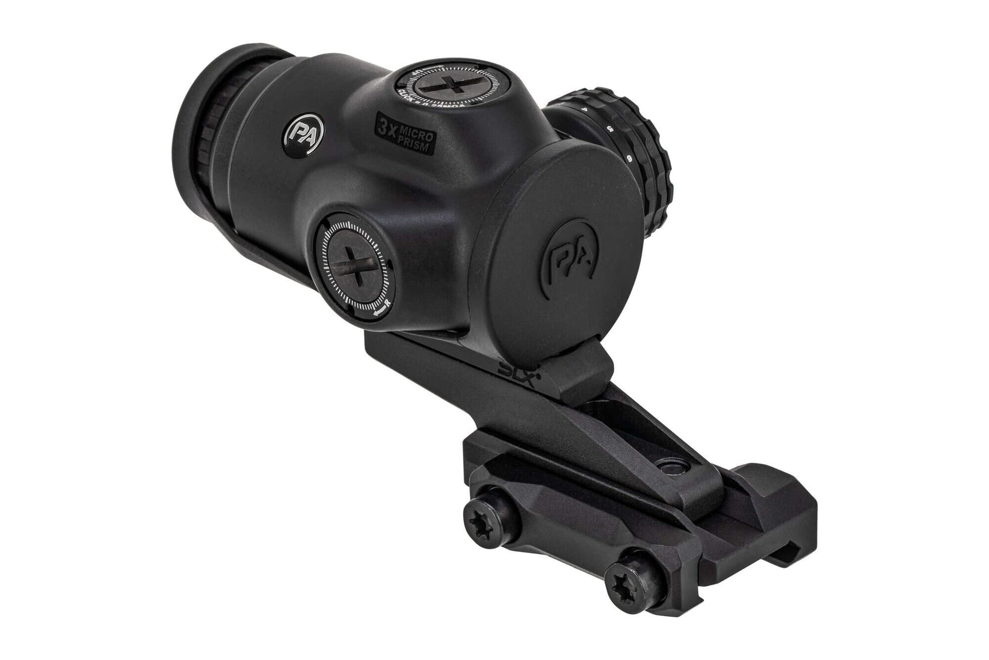 Primary Arms SLX 3X MicroPrism with Red Illuminated ACSS Raptor 5.56/.308 Reticle - Meter