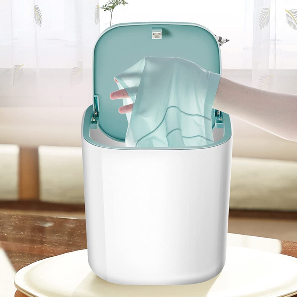 mewmewcat Mini Washing Machine Laundry Barrel Washer Underwear Socks Washer Portable Rotating Ultrasonic Washer Convenient for Home Dormitory
