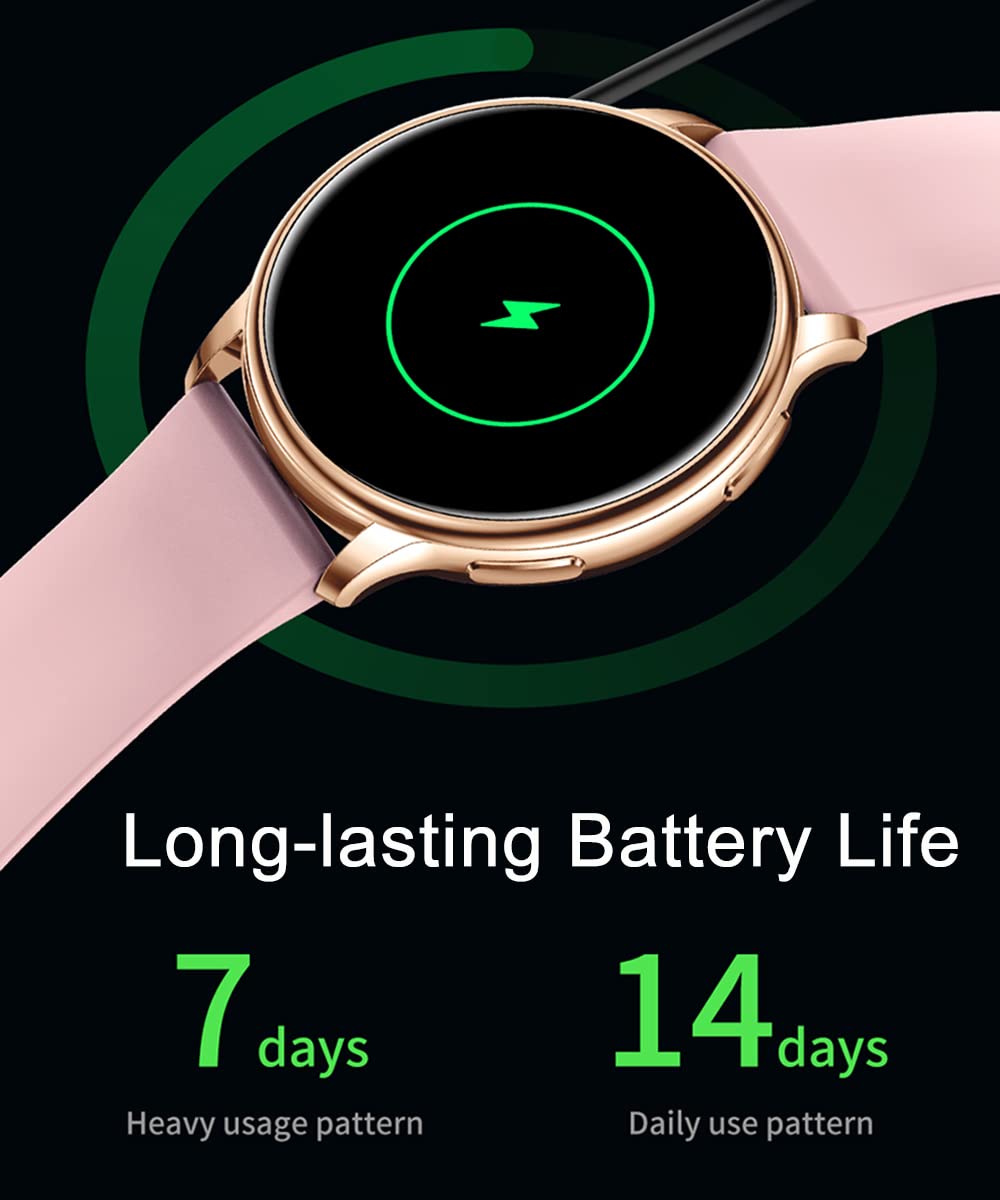 Smart Watches for Men Fitness Watch Bluetooth Call Dial Waterproof Activity Tracker Sports Calories Steps Distance Android iOS Compatible