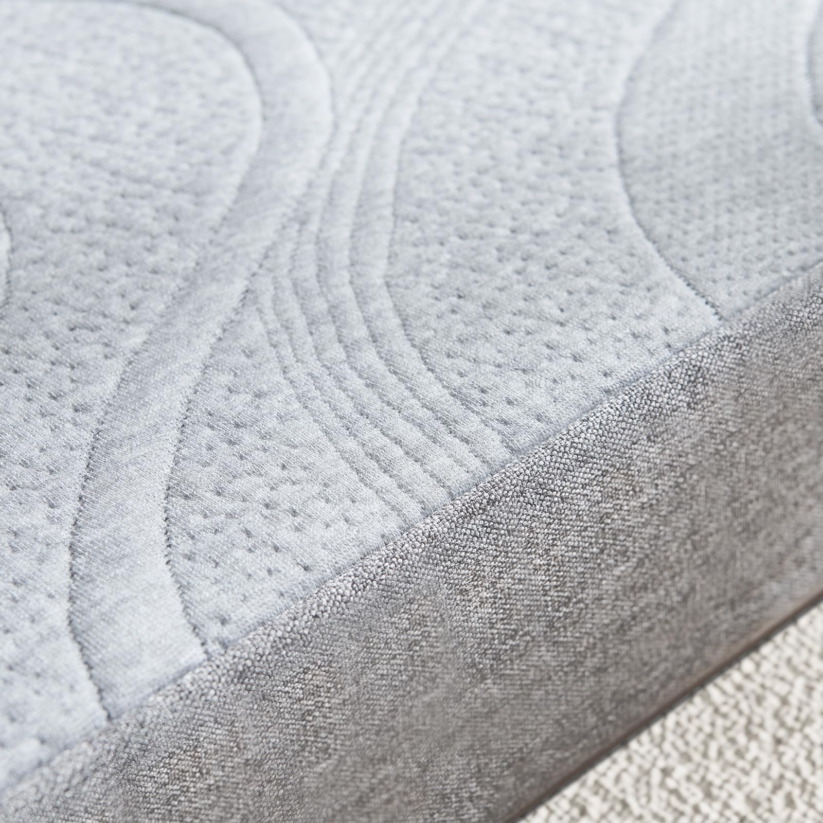 Tri Folding Memory Foam Mattress, 6 inch Tri Folding Mattress Topper, Narrow Twin Size - 31"x 75"x 6"